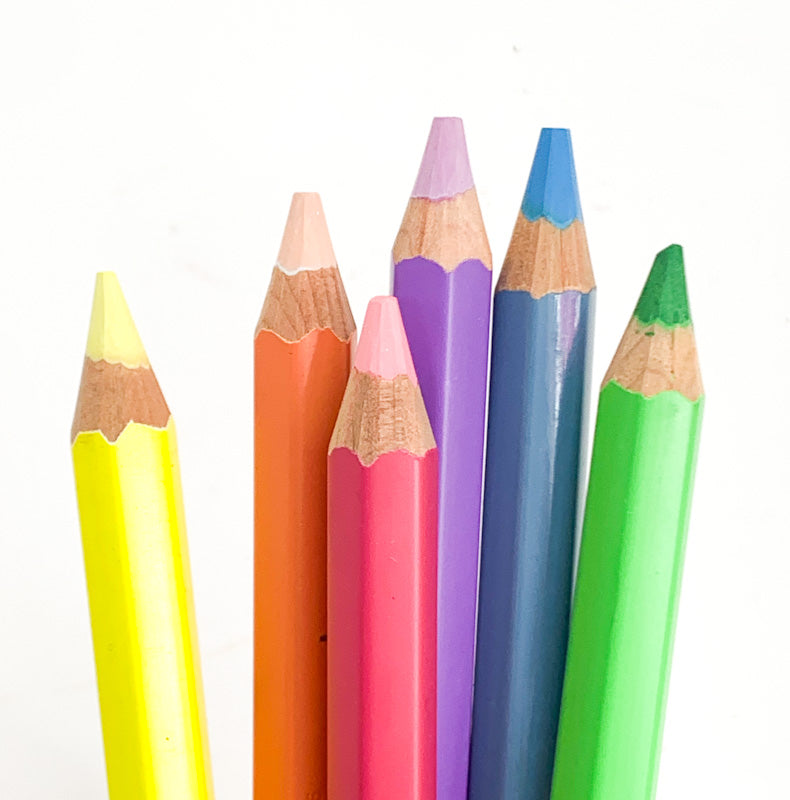 Lyra Colour Giants LIGHTS 6 Pencil Crayon Set – Maplerose