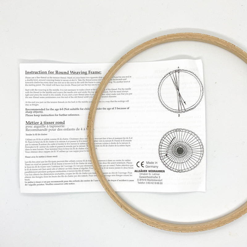 Maplerose Basic SUMMER Round Weaving Loom Kit